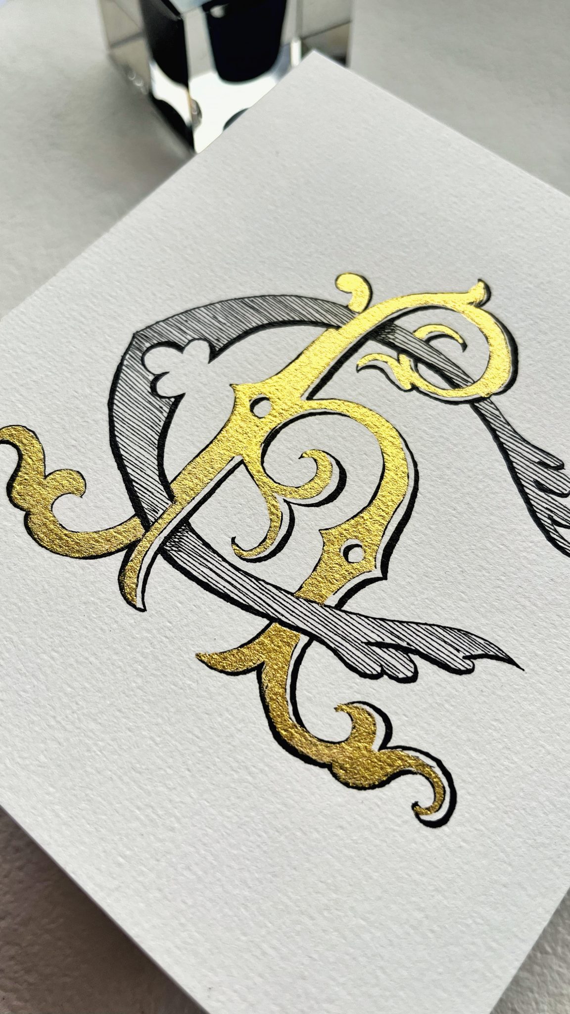 Monogramme sur-mesure - Noémie Keren