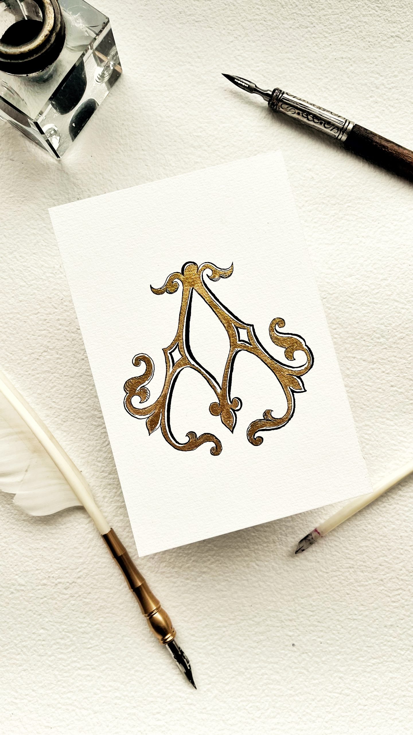 Monogramme sur-mesure - Noémie Keren