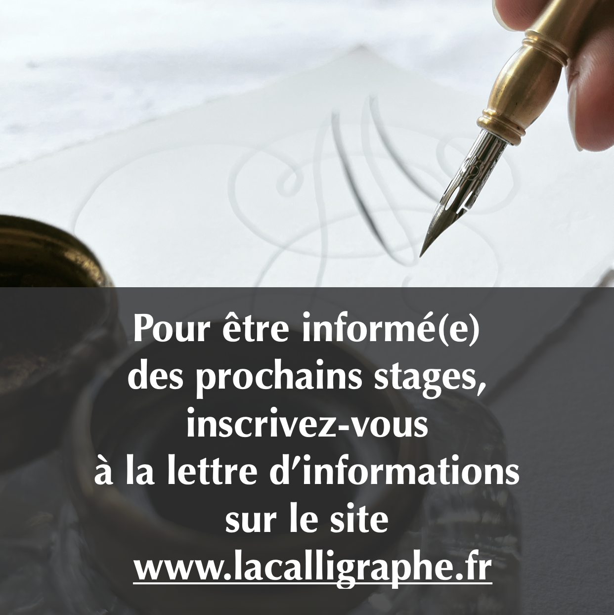 Apprendre la calligraphie en Gironde à Bordeaux - Noémie Keren